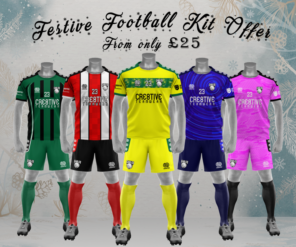 Cre8tive Teamwear Unveils Exclusive Festive Football Kit Offer: New ...